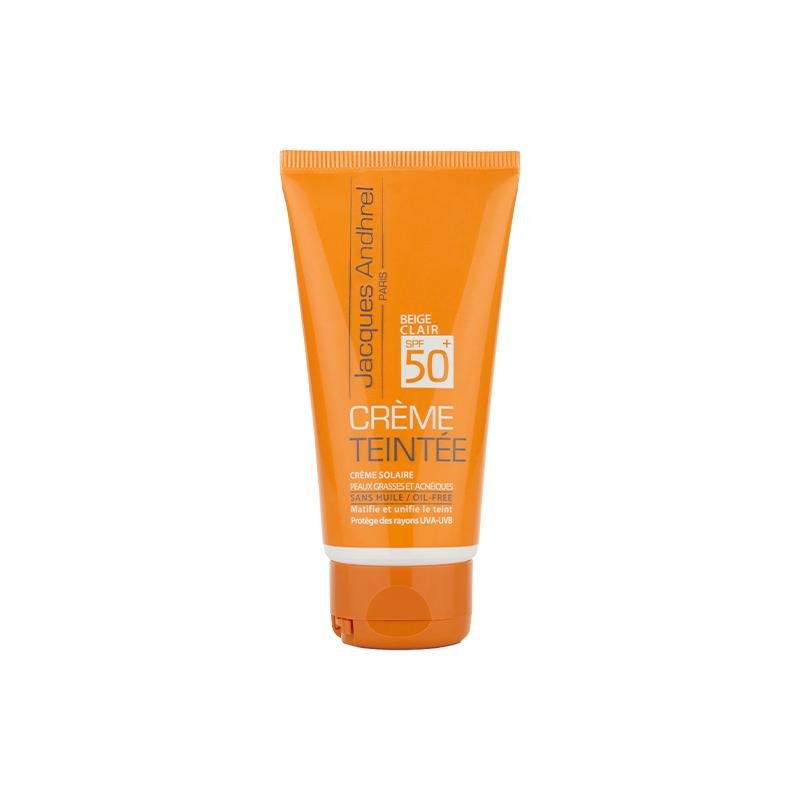 Tinted Sunscreen SPF 50+ – Light Beige, Hydrating & No White Cast